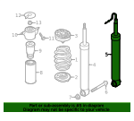2019-2020 Audi Shock Absorber 8W0-413-031-BF | Audi OEM Parts