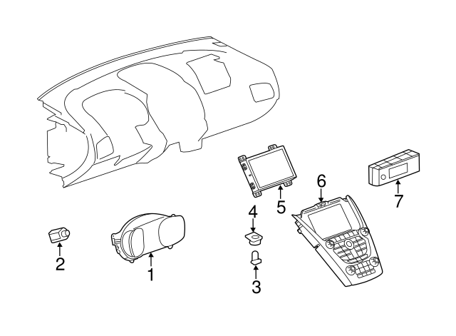 2012-2015 Chevrolet Equinox F Control 84096713 | Paradise GM Parts