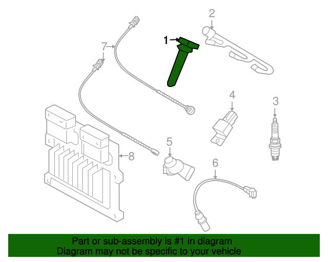 27301-3E400 - Ignition Coil 2006-2010 Kia | Kia.Parts Store