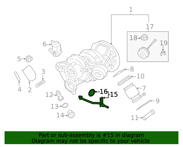 Genuine Porsche 9A7-133-380-01 |Connector Pipe | FREE Shipping on Most ...