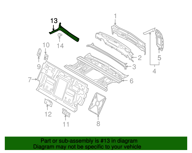 2004-2010 Audi Channel Cover 4E0-853-294-E-01C | OEM Parts Online