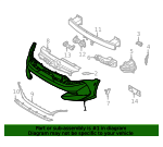 2021-2024 Kia K5 Bumper Cover 86510-L3310 | TascaParts.com