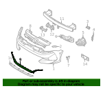 86532-L3300 - Valance 2021-2024 Kia K5 | Kia.Parts Store