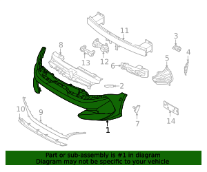 86510-L3300 - Bumper Cover 2021-2023 Kia K5 | Genuine Kia Parts