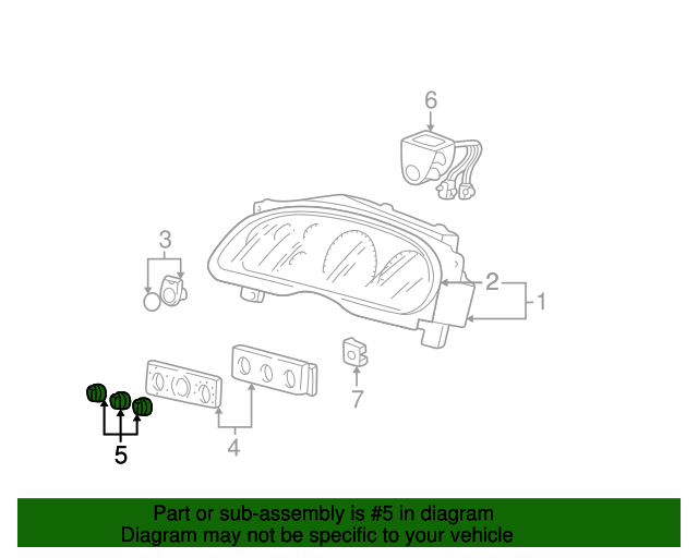 1998-2011 Ford Knob F87Z-18519-AA | OEM Parts Online
