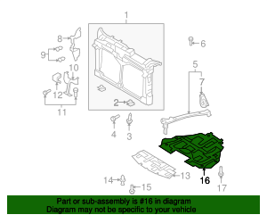 GS3L-56-111B - Under Cover 2009-2013 Mazda 6 | AutoNationParts.com
