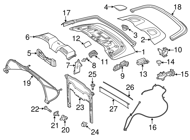 238-750-36-00 - Seal 2018-2020 Mercedes-Benz | Mercedes-Benz USA Parts