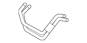 2007-2015 Audi Q7 HVAC Heater Hose 7L0-815-374 | Audi USA Parts