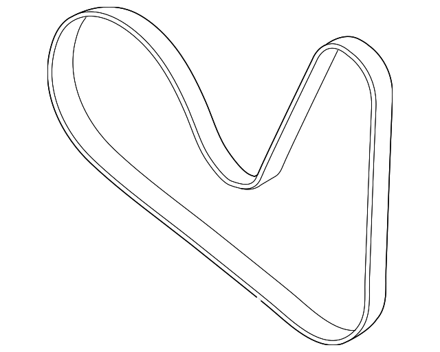 06J-260-849-F - Serpentine Belt 2012-2017 Audi | AutoNation Parts