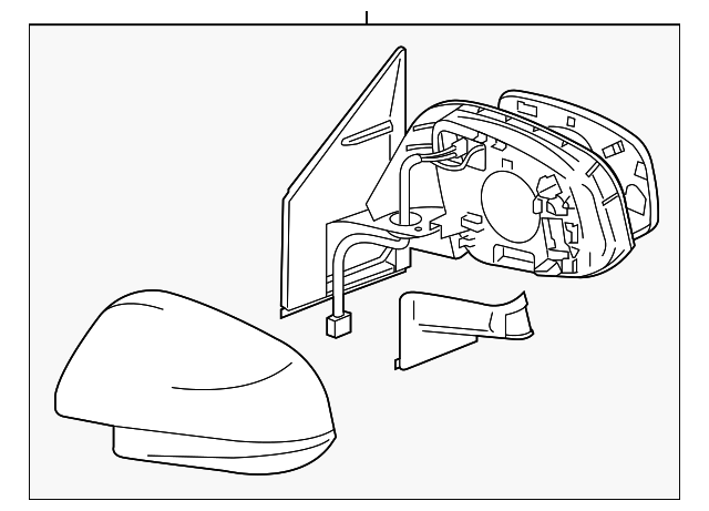 87910-0R200 - Mirror Assembly Right - 2016-2018 Toyota RAV4 | OEM ...