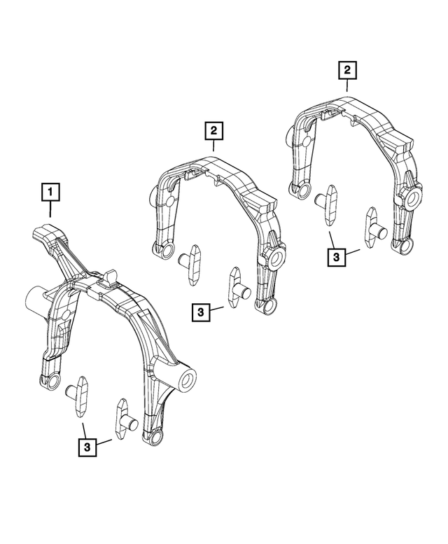 2018-2022 Jeep Transfer Case Shift Fork Bushing 68332813AB | Mopar Estores