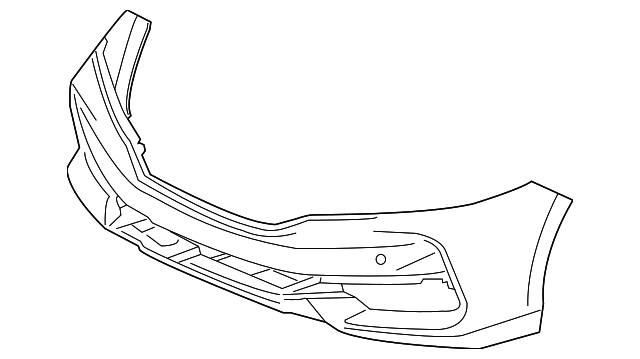 OEM 2016-2017 Honda Accord Face, Front Bumper 71101-T2F-A50ZZ | Honda ...