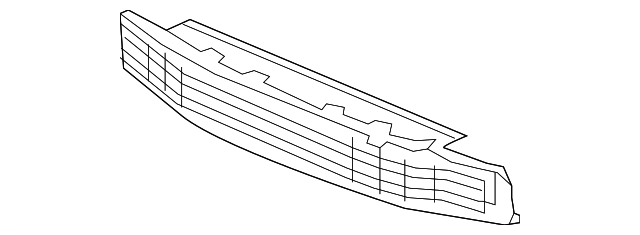 71172-T2F-A50 - Box Front Bumper Beam - 2016 2017 Honda Accord ...