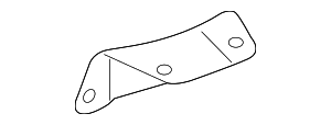 2014-2020 Nissan Rogue Rear Body Panel Support Bracket 79132-4CL0A ...