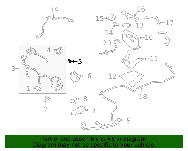 2019-2024 Porsche Converter Bracket 9A7-130-407-20 | Porsche Marin