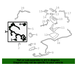 2019-2024 Porsche Cayenne Vacuum Hose PAB-131-055-L | Sunset Porsche Parts