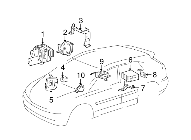 89540-48341 - Control Module 2006-2008 Lexus RX400h | Longo Lexus Parts