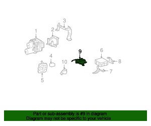 2006-2008 Lexus RX400h Yaw Rate Sensor 89180-48020 | OEM Parts Online