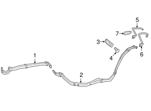 166-830-60-15 - Center Pipe 2013-2016 Mercedes-Benz | Mercedes-Benz USA ...