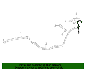 166-830-21-15 - Rear Pipe 2013-2019 Mercedes-Benz | Mercedes-Benz USA Parts