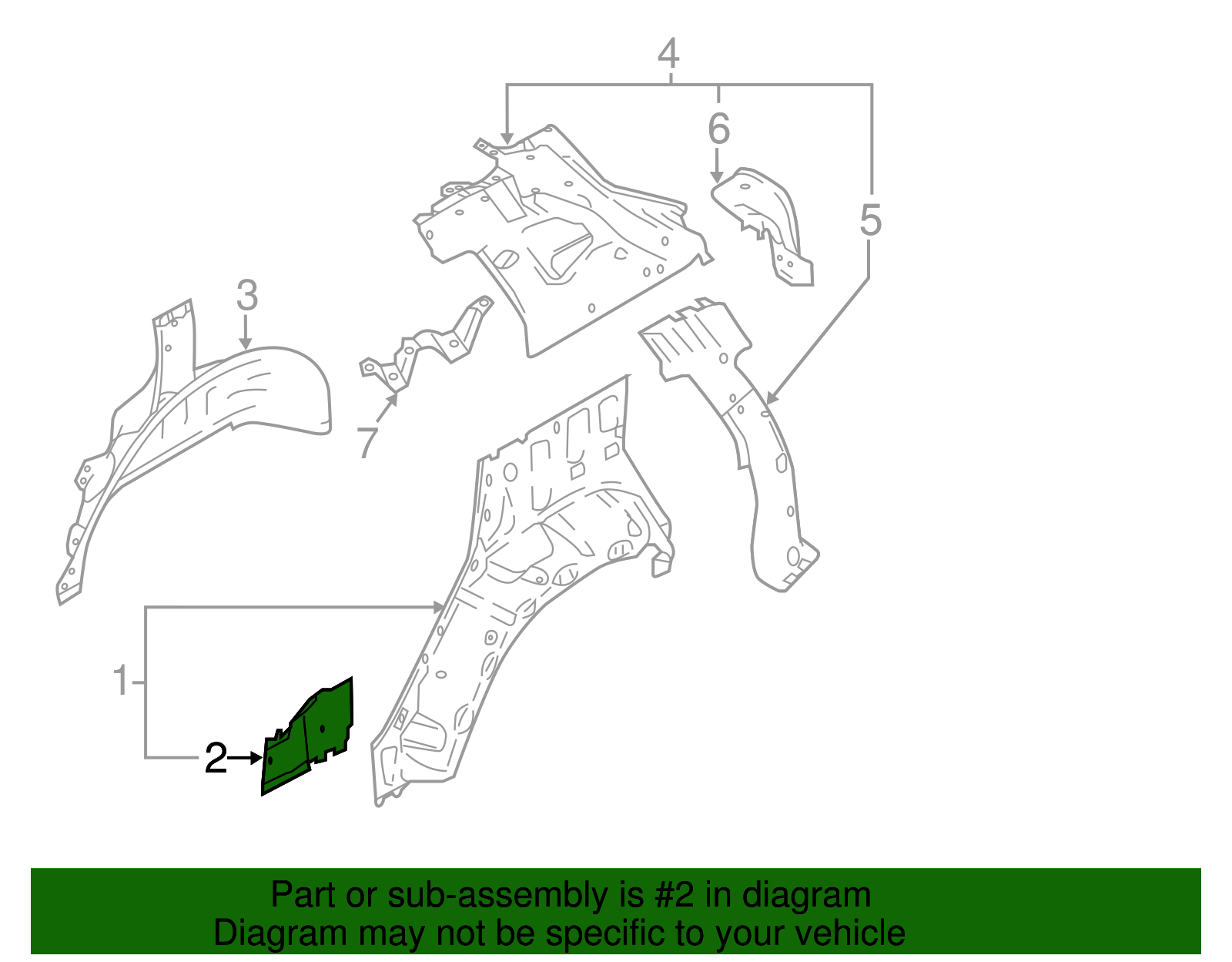 2017-2023 Nissan Extension Panel 76716-6MA0A | Sullivan Brothers Nissan