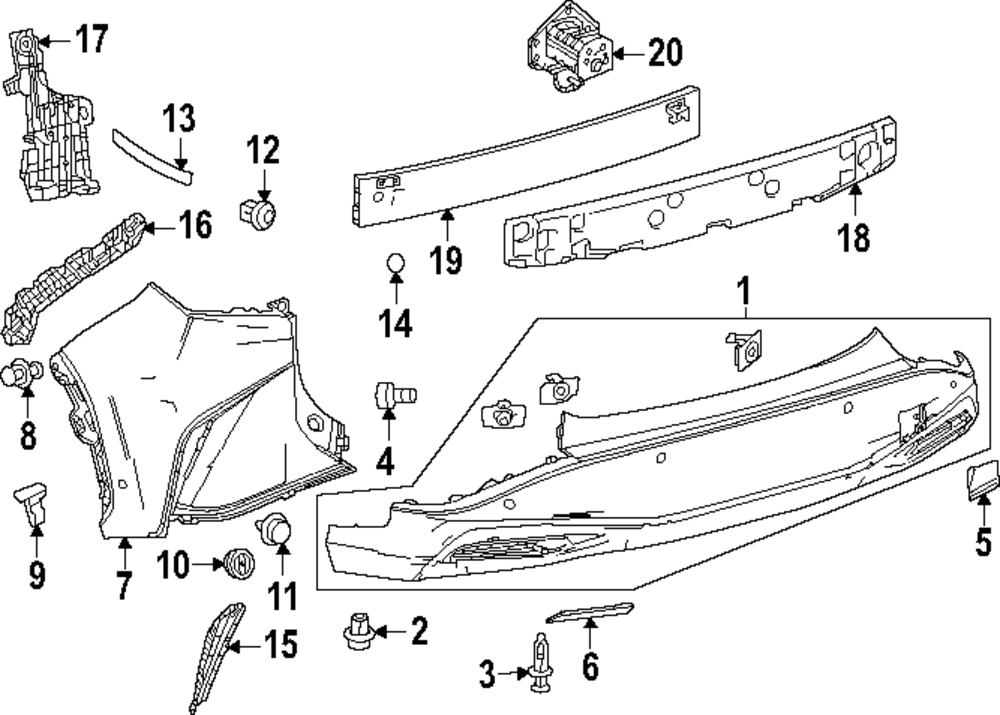 2023-2024 Lexus RZ450e Side Seal 52592-46031 | OEM Parts Online