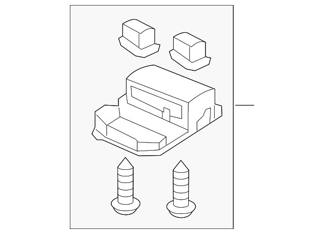 83250-TK8-A11ZA - Console Assembly, Roof *NH556L* (Grayge) - 2011-2017 ...