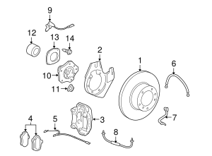 997-351-406-01 - Disc Brake Rotor 2007-2013 Porsche 911 ...
