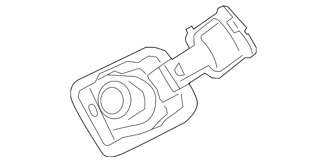 4G0-809-906-C - Fuel Filler Housing 2012-2018 Audi | Audi OEM Parts