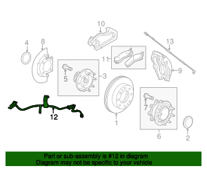 84260051 - Flex Hose 2011-2019 GM | AutoNationParts.com