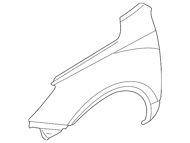 2007-2012 Hyundai Veracruz Fender 66320-3J200 | OEM Parts Online