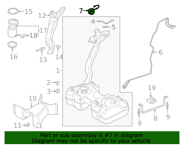 2023-2024 Audi Q3 Fuel Cap 5WA-201-550-BB | AutoNation Parts
