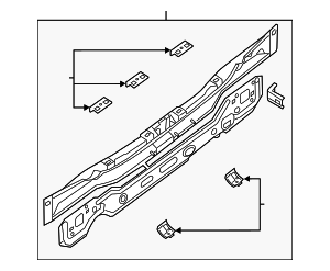 Panel Rear Upper G9110-5UDMB | TascaParts.com