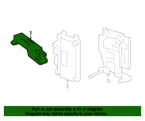 207-870-00-90 - Keyless Entry Antenna 2014-2017 Mercedes-Benz ...