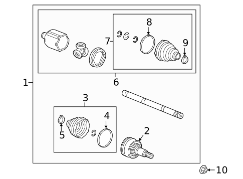 Axle Components for 2024 Cadillac Escalade | Flow Automotive Center ...