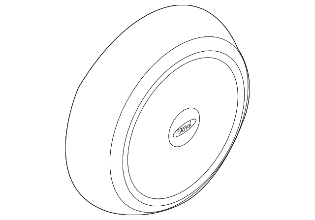 F5TZ-1130-H - f5tz-1130-h Ford F-series forged aluminum hub cap - 1995 ...