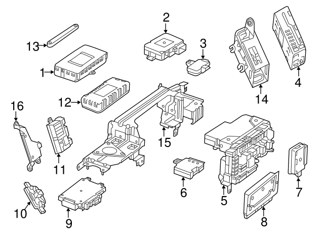 2017-2020 Mercedes-Benz Module 172-900-06-14 | MB OEM Parts