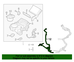2015-2019 Ford Connector Hose CK4Z-18472-KG | OEM Parts Online