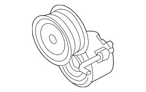 2011-2017 Audi Belt Tensioner 06E-903-133-AB | Audi Part CA