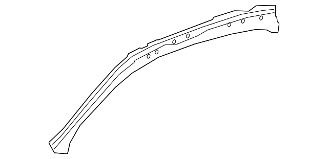 2015-2020 Mercedes-Benz Inside Part Of Sidewall 156-630-11-00 ...