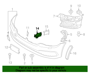 51747383851 - 2017-2022 BMW Air Duct (51-74-7-383-851) | BMW of South ...