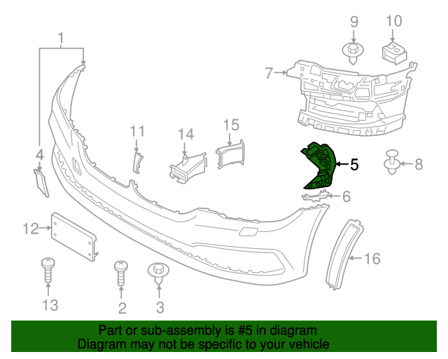 51117385348 - 2017-2022 BMW Upper Guide (51-11-7-385-348) | BMW of ...