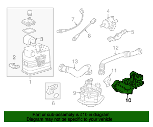 2013-2018 Chevrolet Secondary Air Injection Check Valve 55583592 GM ...
