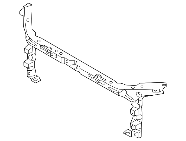 2021 Ford Bronco Radiator Support MB3Z-16138-A | QuirkParts