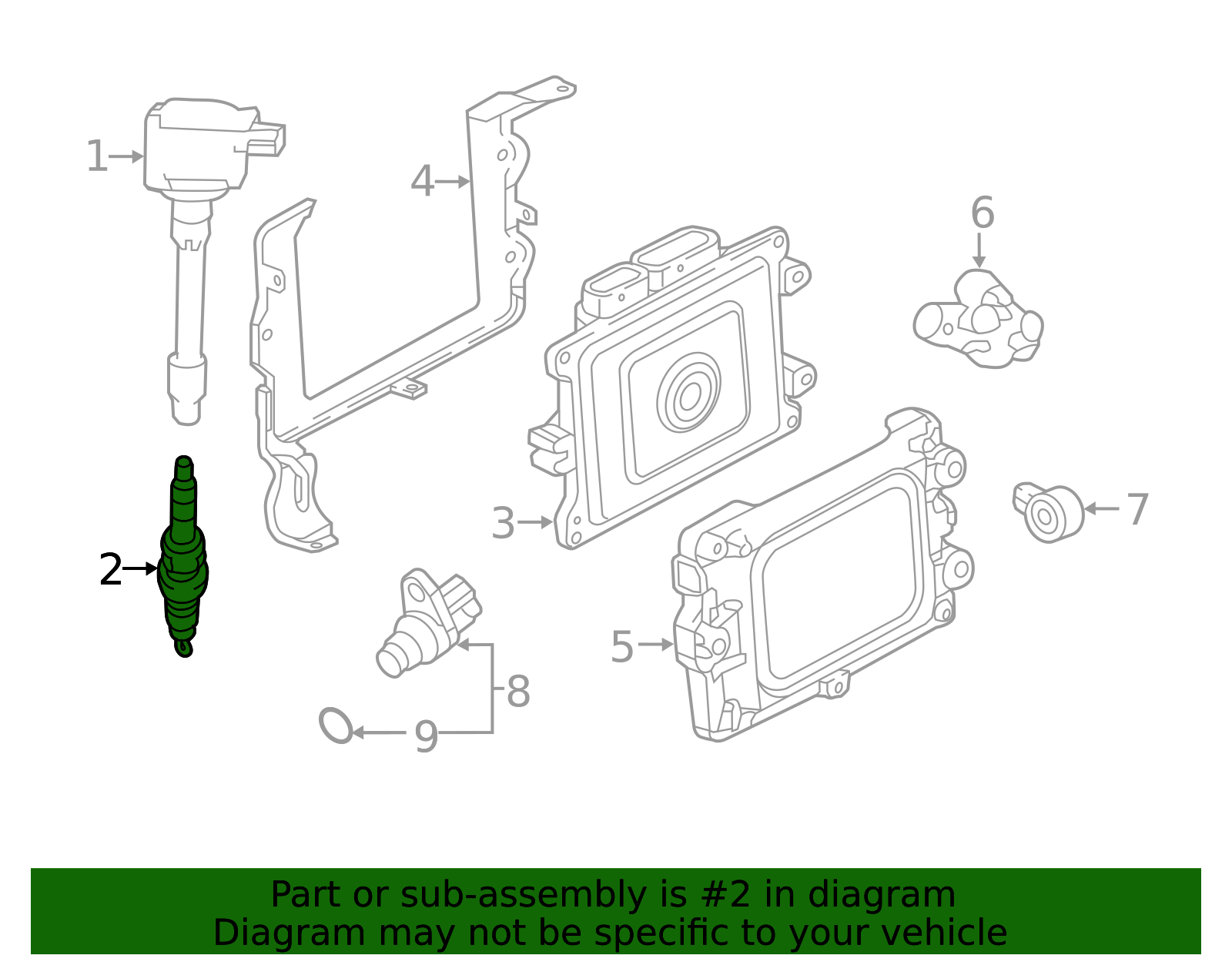 2015-2025 Honda Spark Plug 12290-RDF-A01 | OEM Parts Online