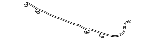 2007-2014 GM Rear Object Alarm Sensor Wiring Harness 22899760 GM ...