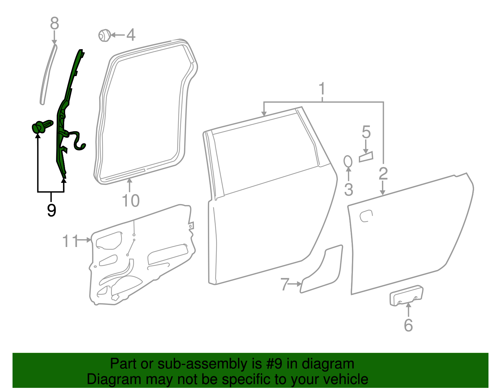 2011-2020 Toyota Sienna Object Sensor 84260-08051 | Toyota Parts Center