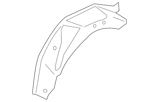 Genuine BMW 41-00-7-494-424 | Wheelhouse Panel | FREE Shipping on Most ...