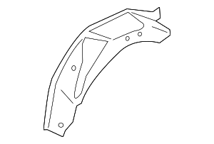 Genuine BMW 41-00-7-494-424 | Wheelhouse Panel | FREE Shipping on Most ...