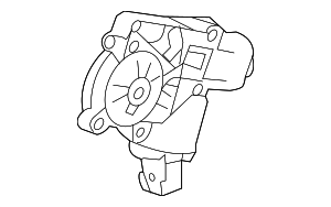 2014-2020 GM Window Motor - Driver's Side (LH) 22921493 | TascaParts.com